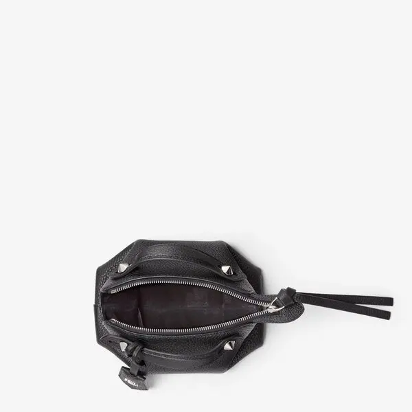 Fendi By The Way Soft Mini Black Cuoio Romano Leather Mini-bag